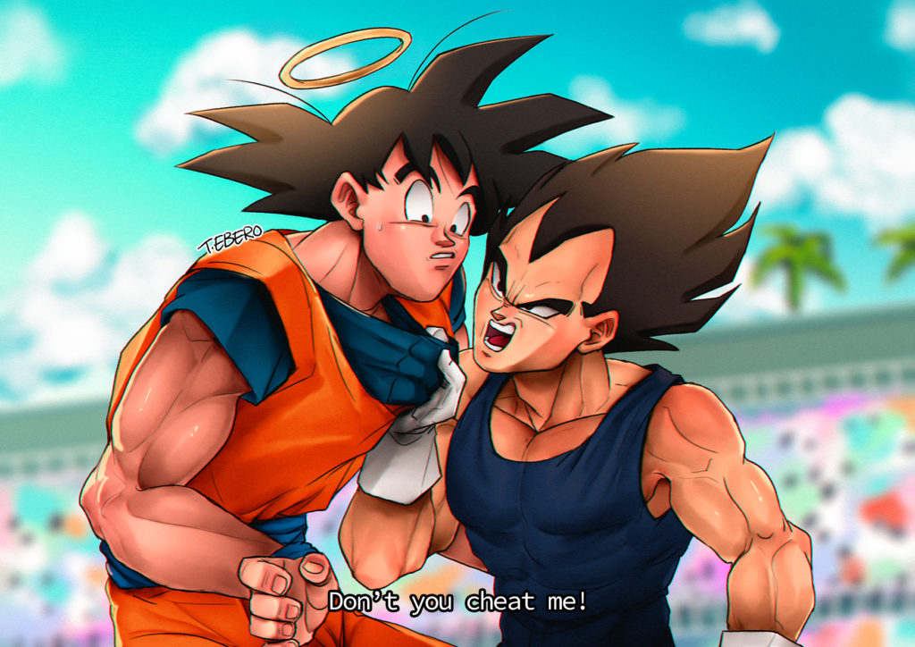 DBZ – Screenshot Redraw, 2020 – Tetsu Ebero